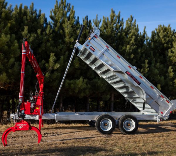 Metavic – forestry equipment: Log loaders and harvester heads