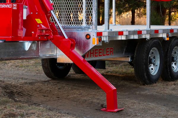 Log loaders with plateform Junior - Metavic